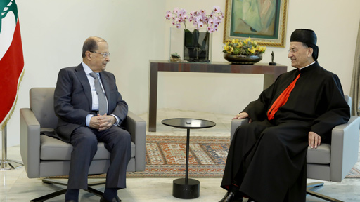 Noursat البطريرك الرّاعي زار الرّئيس عون بعبدا