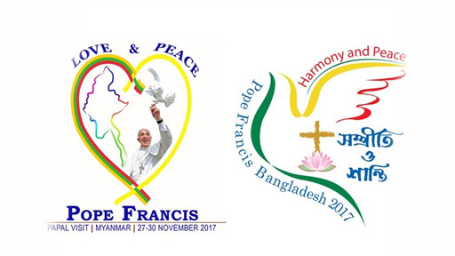 Noursat | Vatican releases logos for Pope Francis' visit to Bangladesh ...