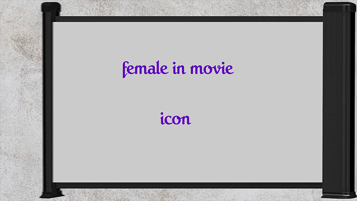Noursat | Female in movie icon